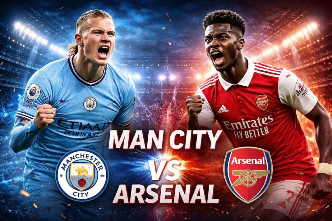 City vs Arsenal Pertandingan Paling ditunggu, Jadwal Liga Live Inggris ...
